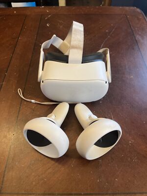 Meta Oculus Quest 2 128GB Standalone VR Headset - White L23 ...