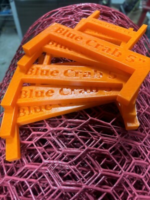 Blue / Stone Crab Clam Floating Gauge Measure Tool Caliper 5 Inch 6 ...