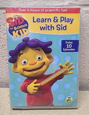Sid the Science Kid: Learn & Play With Sid DVDs - NEW SEALED ...