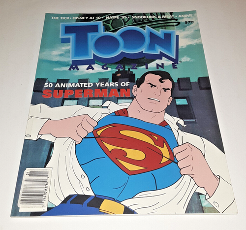 Toon Magazine - Vol 1, No 6, Winter 1995 Cartoons Animation Superman ...