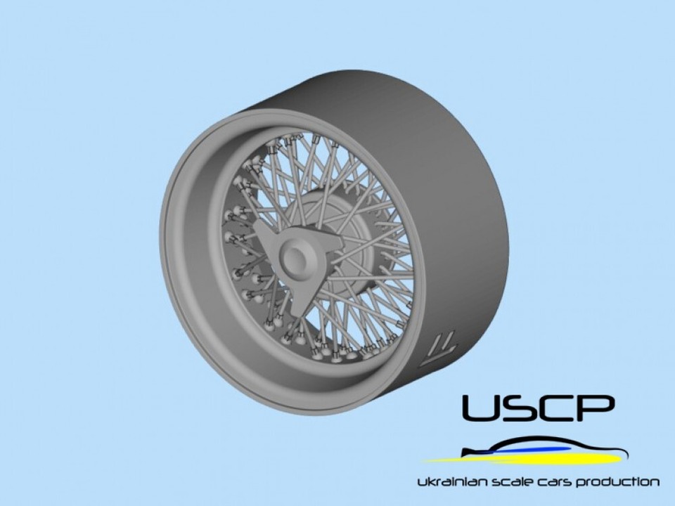 USCP 24P176 1/24 15 inch Italian Wire wheels for 250 GTO Resin kit | eBay