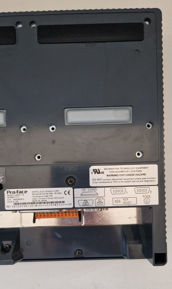 Pro-Face 3180021-02 / GP2600-TC11 Operator Touch Screen Panel, #2 | eBay