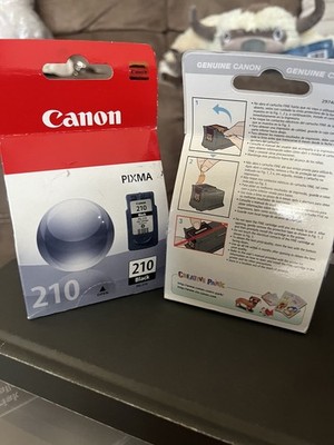 2PK GENUINE Canon PG-210 BLACK Ink Cartridge for PIXMA MP280 MX350 ...
