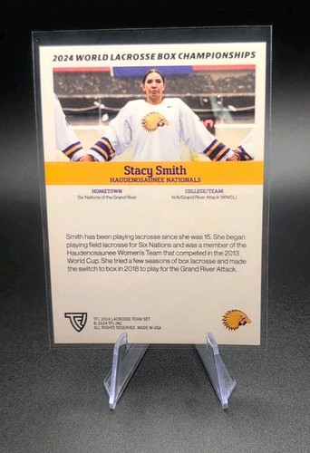 2024 TFL World Box Lacrosse Championship Stacy Smith Haudenosaunee Tie ...