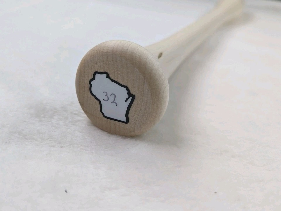 Professional Custom Built Torpedo Bat 32" Maple Wood BBCOR -2 GAME ...