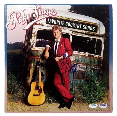 Ricky Skaggs Signed Autographed Record Album LP ACOA PSA | eBay