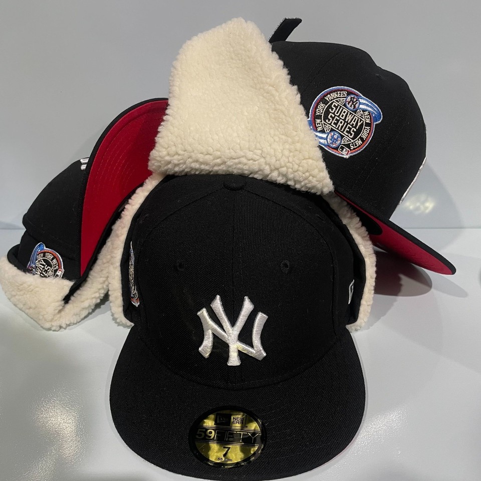 New Men's Dodge/Yankees Dog Ear Classic Baseball Cap - 59FIFTY Fitted ...