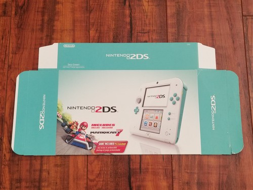 Nintendo 2DS Sea Green Mario Kart 7 - GameStop Promo Display Box | eBay