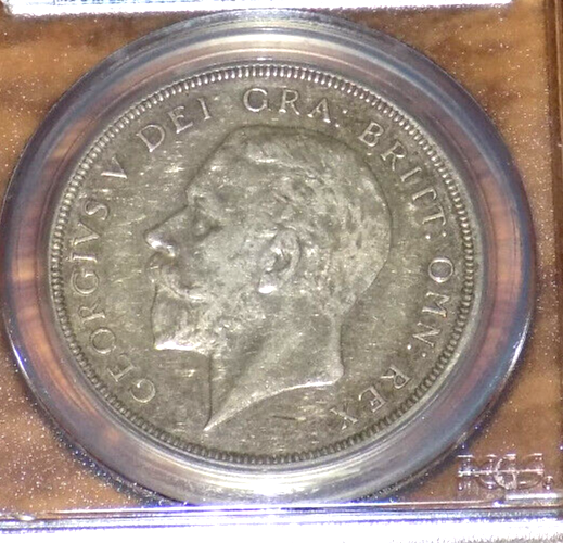 Great Britain 1931 1 Crown George V AU53 PCGS GRADED CERTIFIED ENGLAND ...
