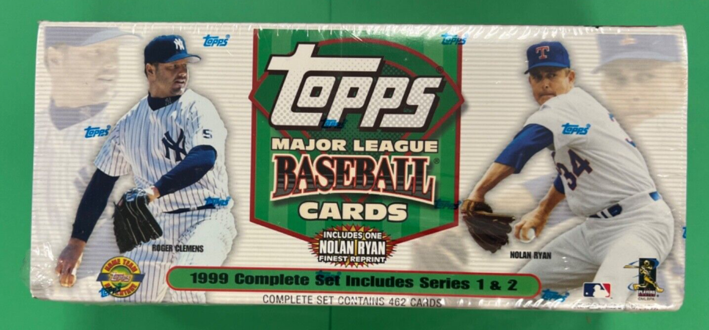 1999 TOPPS BASEBALL COMPLETE FACTORY SET SEALED | eBay