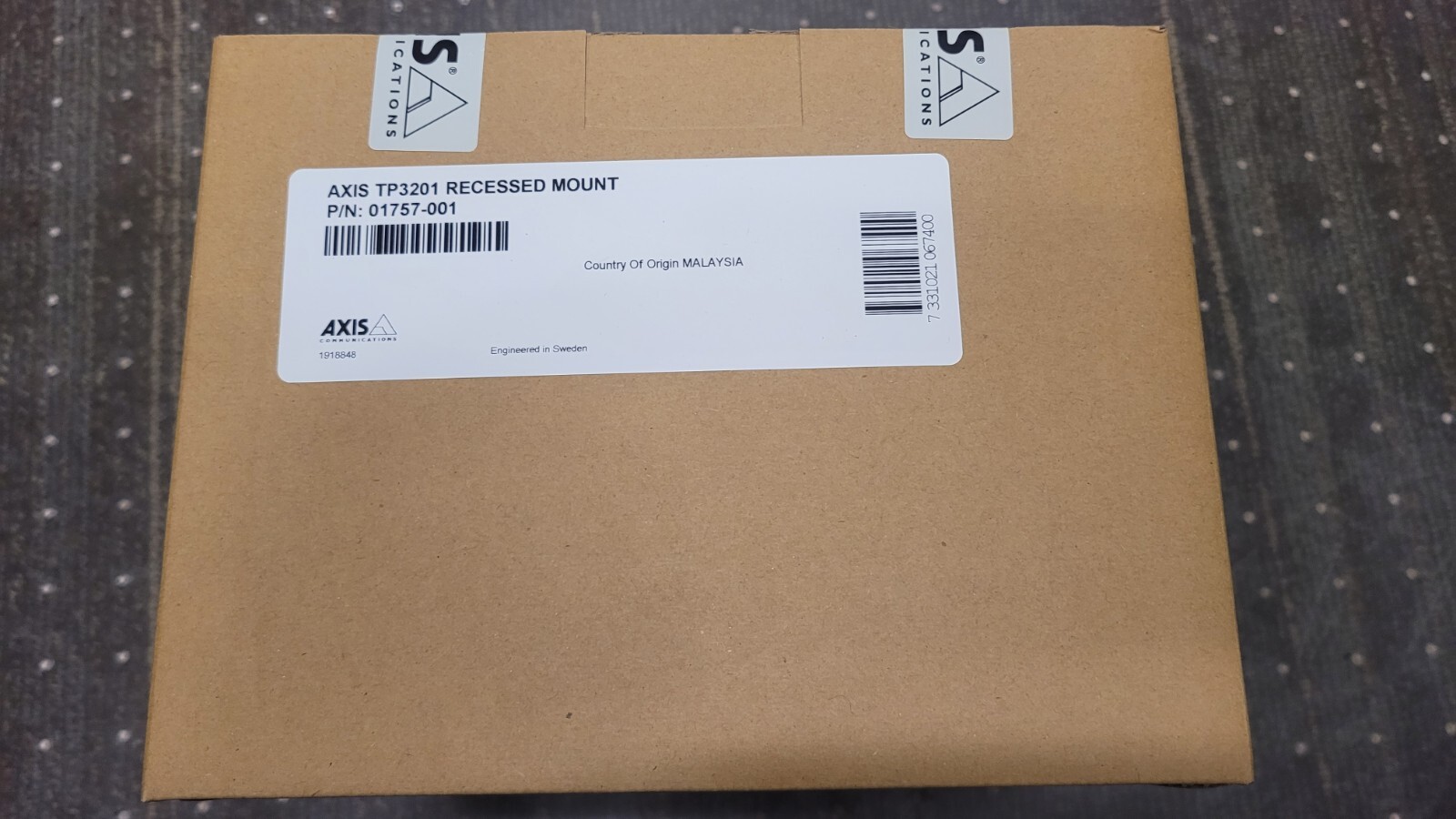 AXIS COMMUNICATIONS TP3201 CCTV RECESSED MOUNT | eBay