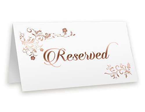 Reserved Tent Sign Table Card Table Tent Printing & Design | Plastic