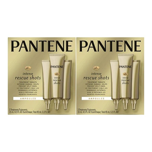 Pantene Pro-V Intense Rescue Shots Treatments, 45ml (EXP 10/21) (Pack ...