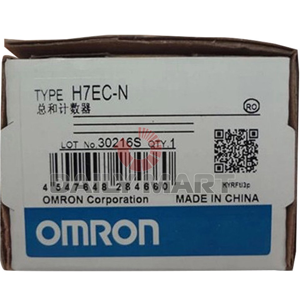 New in Box Omron H7EC-N Digital Miniature Total Counter Totalizer H7ECN ...