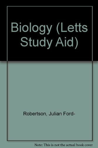 Biology (Letts Study Aid) By Julian Ford- Robertson. 97808509758 | eBay