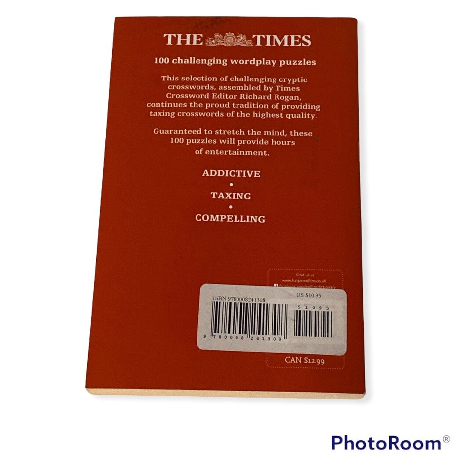 The Times Cryptic Crossword Book 22: 100 World-Famous Crossword Puzzles NOS 2018 | eBay