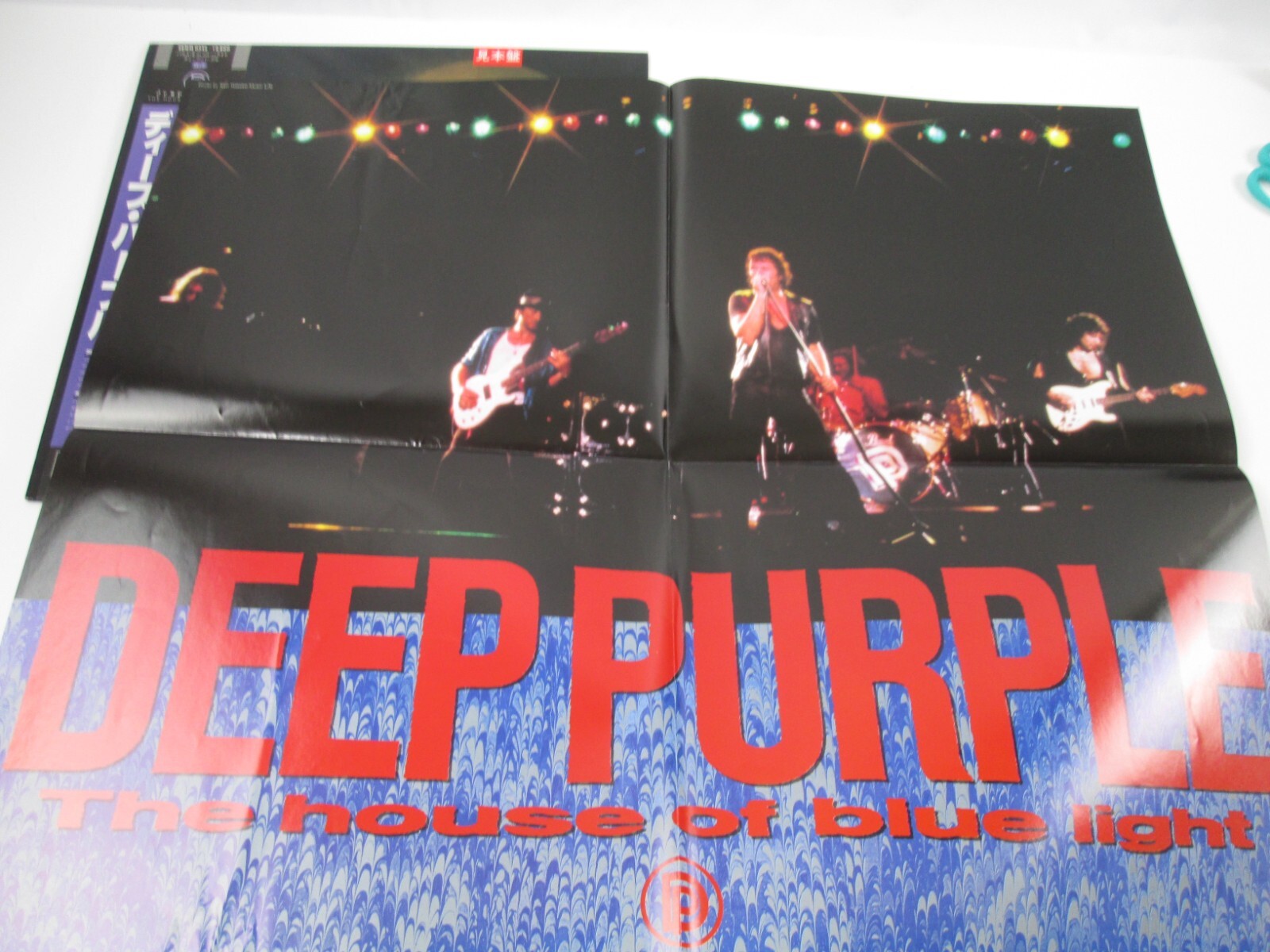 DEEP PURPLE HOUSE OF BLUE LIGHT Promo 28MM 0556 with OBI Poster Japan ...