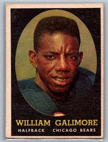 1958 Topps Set Break #114 William Galimore (RC) - College HOF VG ...