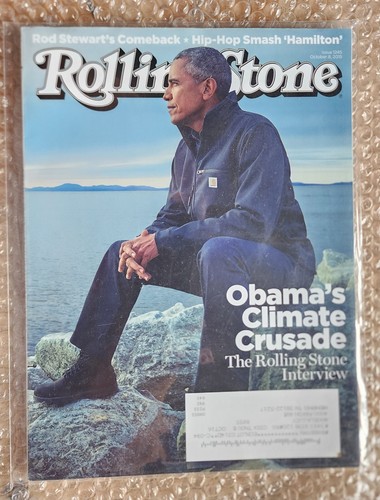 Rolling Stone Magazine October 8, 2015 Featuring Barack Obama *** | eBay