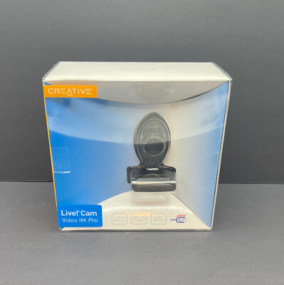NEW Creative Live! Cam Video IM Pro Web Cam Model No. VF0230EF | eBay