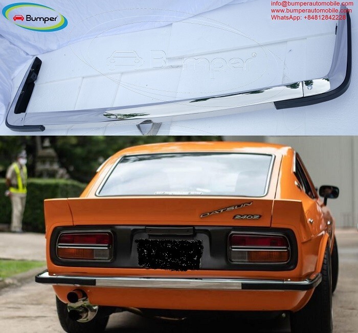 1969-1978 Datsun 240Z 260Z 280Z Rear Bumper With Rubber | Genuine OEM ...