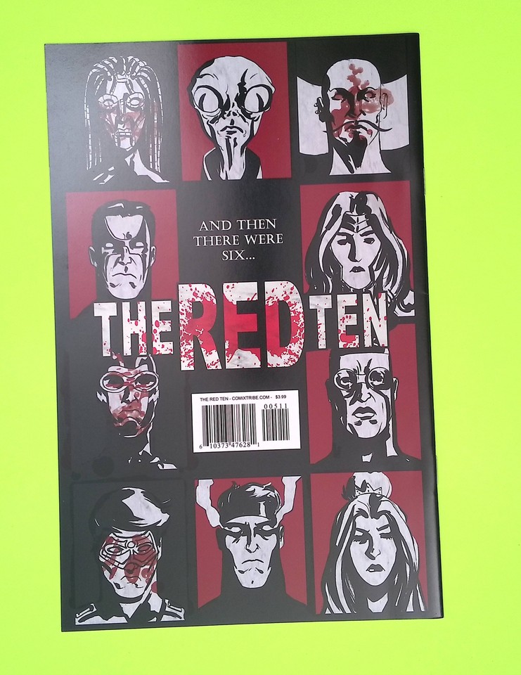 Red Ten #5 2014 ComixTribe Mid Grade Comic Book L75-139 | eBay