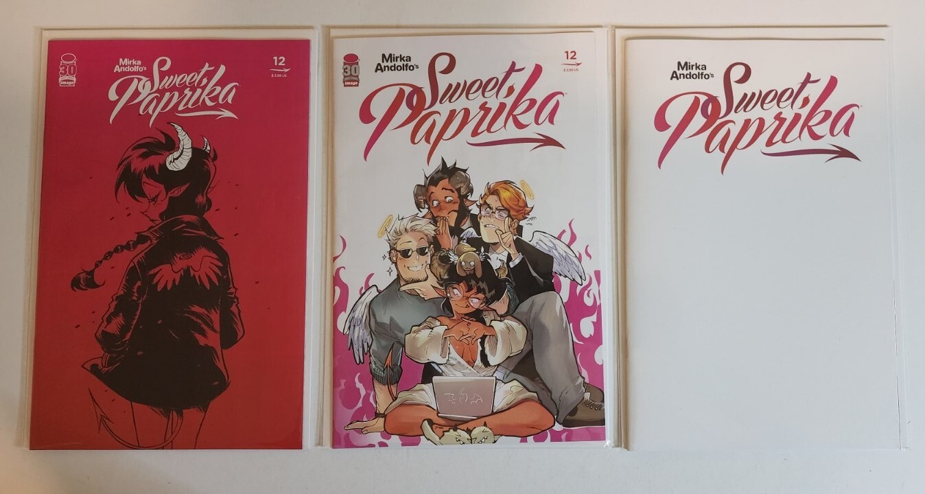 Sweet Paprika #12 2022 Covers A D & F Image Mirka Andolfo NM Lot of 3 ...