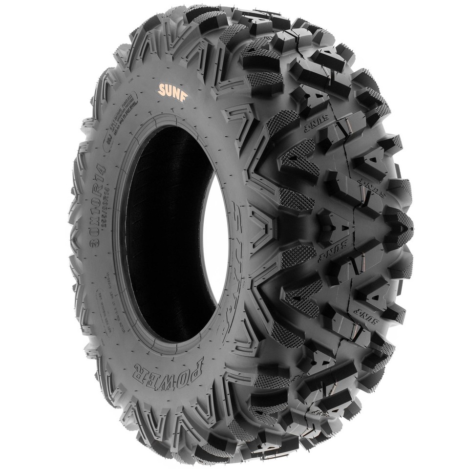 Set of 4, 30x10R14 30x10x14 Quad ATV UTV SxS All Trail Tires 8 Ply A033 ...