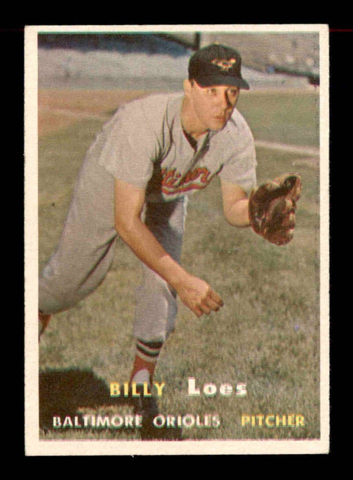 1957 Topps #244 Billy Loes EX/EX+ X2905112 | eBay
