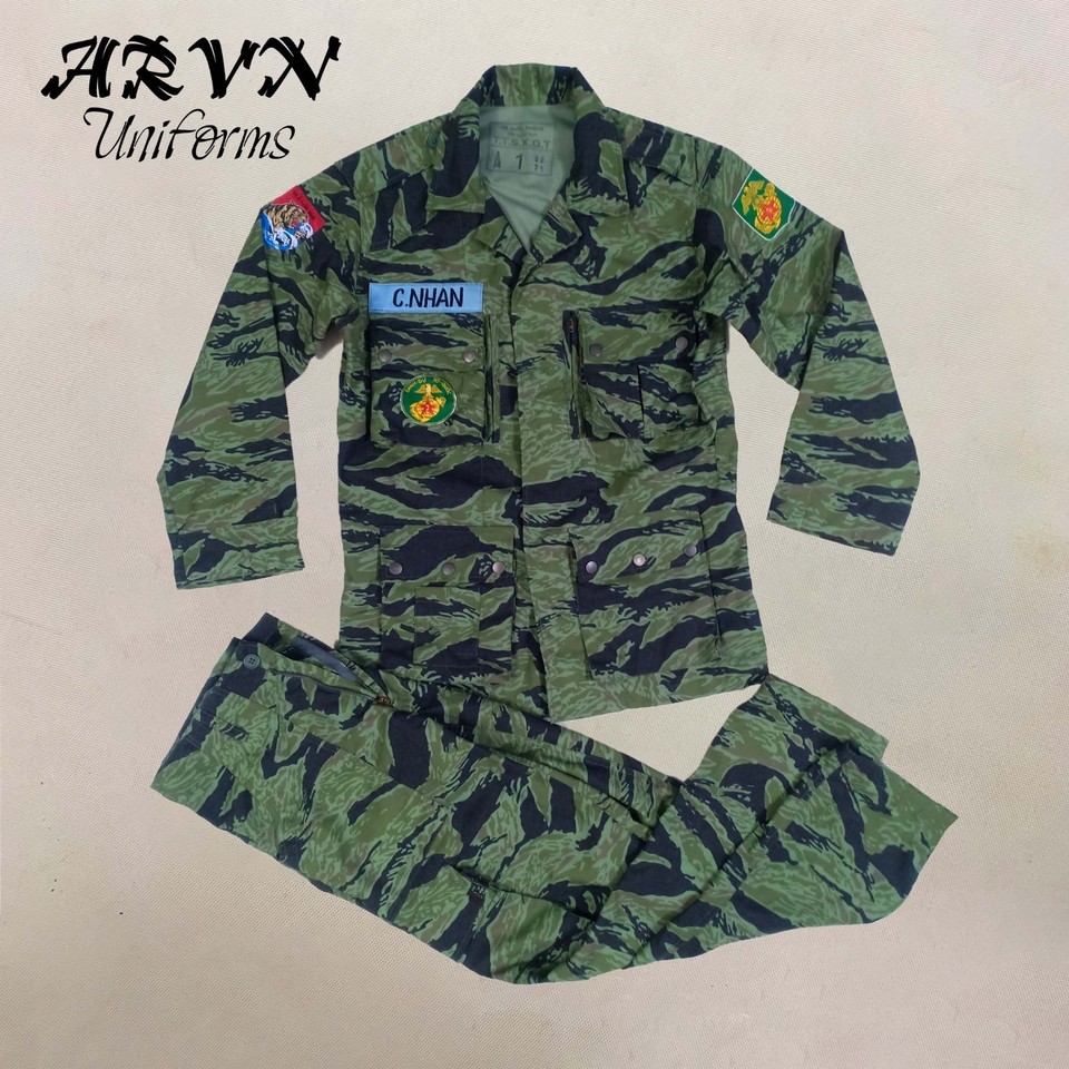 ARVN OFFICER UNIFORM – US ADVISOR STYLE – SNAP BUTTONS – CUSTOM ...