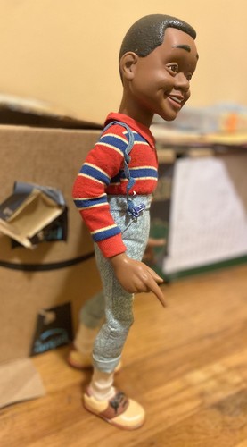 STEVE ERKEL DOLL WITH PULL STRING VINTAGE FROM FAMILY MATTERS WORKS!-No ...