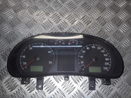 2003 VW POLO INSTRUMENT SPEEDOMETER DIESEL LHD 1900SDI 110080124006A ...