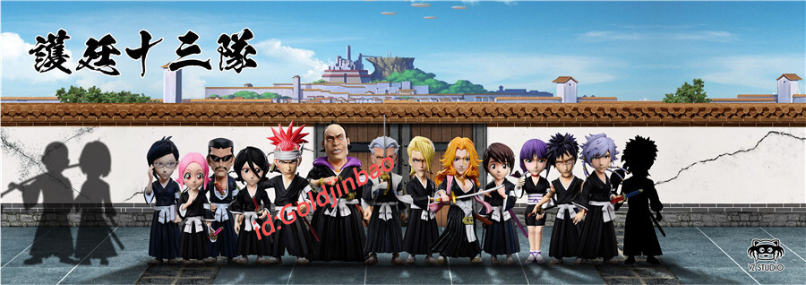 YZ Studio Bleach Iba Tetsuzaemon Resin Statue Nanao Ise Model In Stock ...