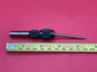 Starrett 828A Wiggler or Center Finder with Pointed Shank 3/8" ball ...
