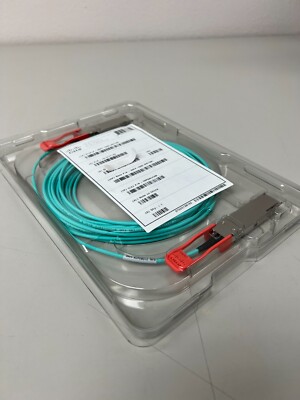 New Cisco QSFP-100G-AOC10M 100GBASE QSFP Active Optical Cable 10m *FREE ...