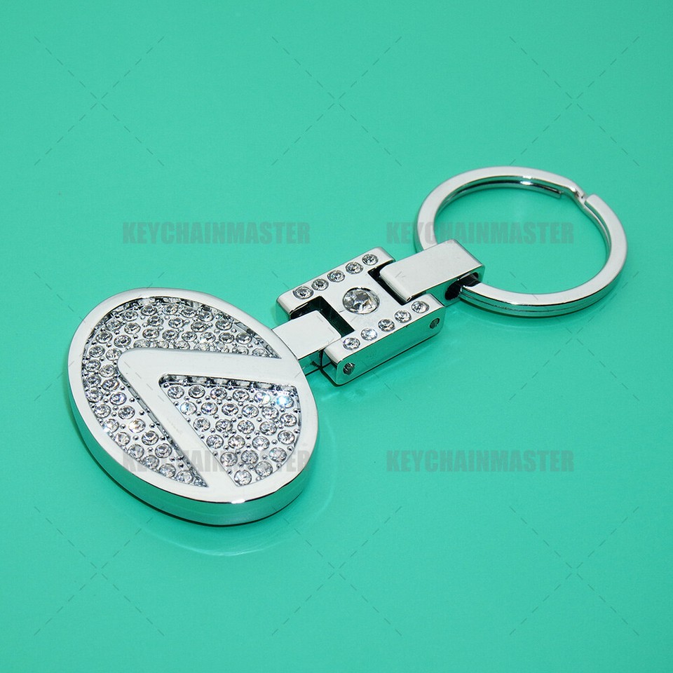 3D Lexus Sport Crystal Diamond Alloy Car Home Lady Keychain Ring ...