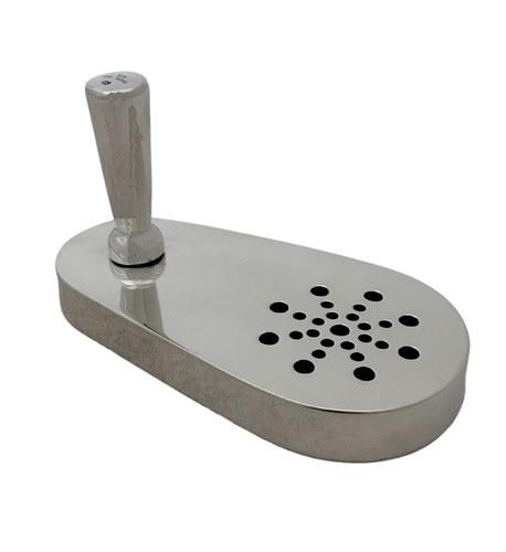 TIFFANY & CO 925 STERLING SILVER HANDMADE SHINY SLEEK PURIM NOISE MAKER ...