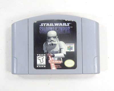 Star Wars Shadows of The Empire (Nintendo 64 N64) Authentic and Tested ...