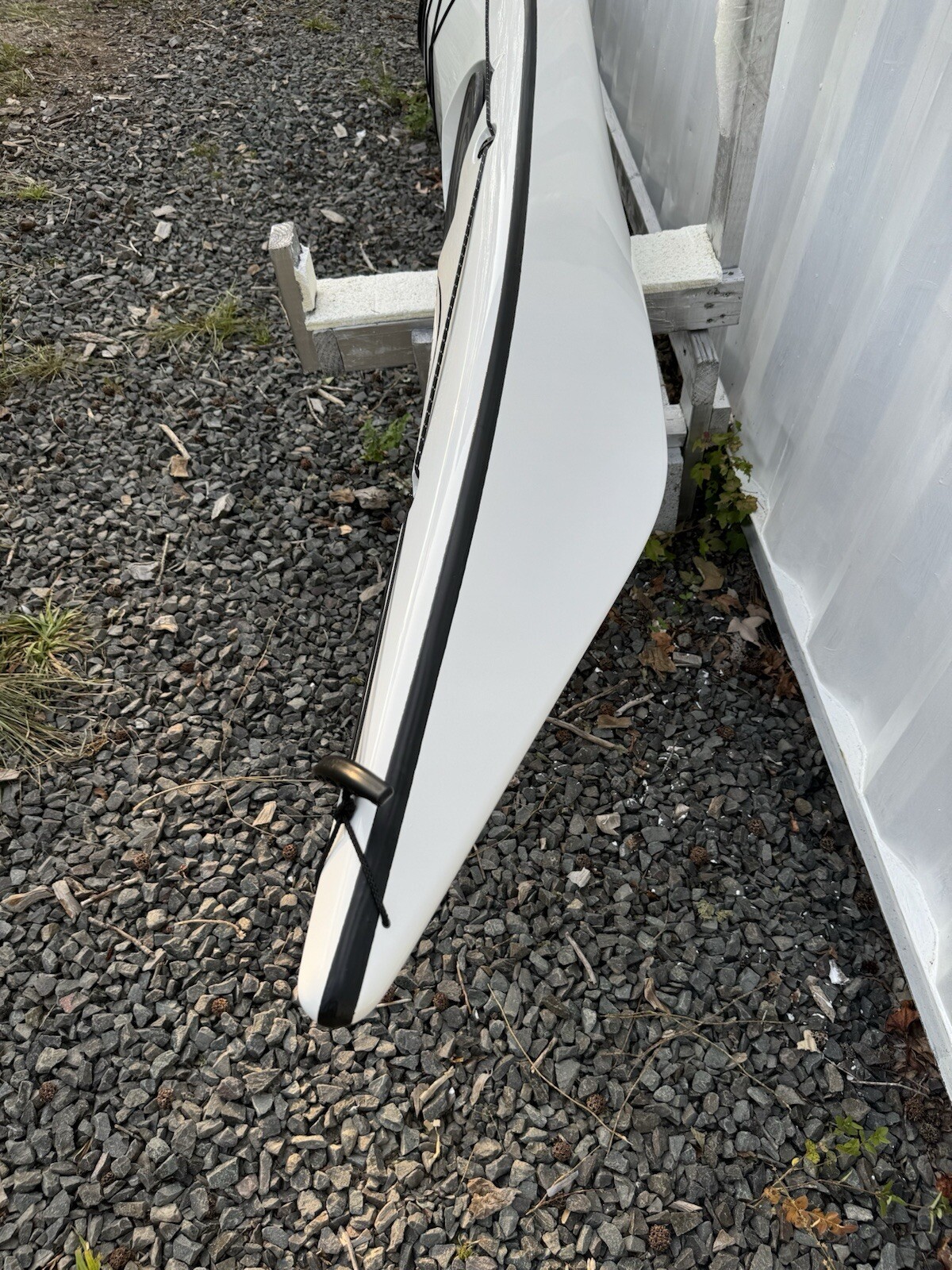 16’1" Zegul REVAL MINI LC A-Core 100% FIBERGLASS SEA KAYAK - WHITE ...