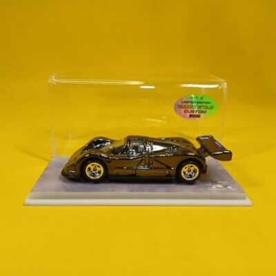 Hot Wheels MAZDA 787B Black CHROME (WANGSTAR CUSTOM) Limited REAL ...