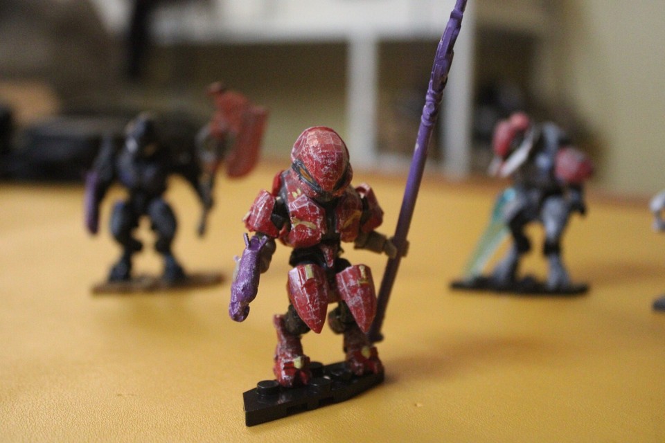 Mega Construx Halo Custom ASCETIC, COMMANDO, ASSAULT & PILOT Elite ...