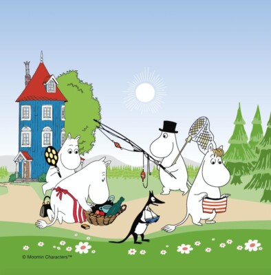 Moomin Napkins Going on Vacation Summer 2018 33 x 33 cm | eBay