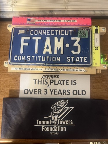 HELP TUNNEL TO TOWERS, Connecticut Personalized Vanity License Plate ...