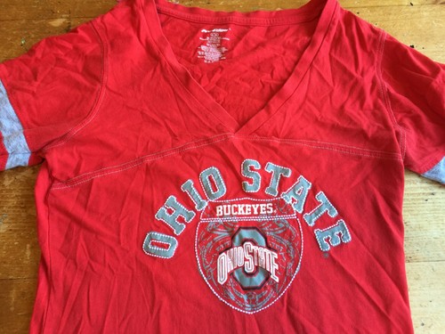 Pro Edge Womens Shirt Size Medium Ohio State Graphic Tee Short Sleeve ...