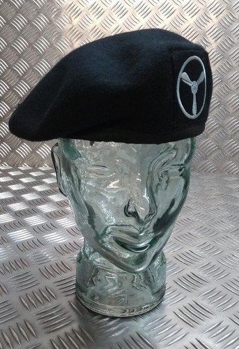 RAF SAC Beret Cap Black Service Dress With Senior Aircraftman Patch ...