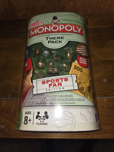 MONOPOLY Theme Pack- Sports Edition 653569442950| eBay