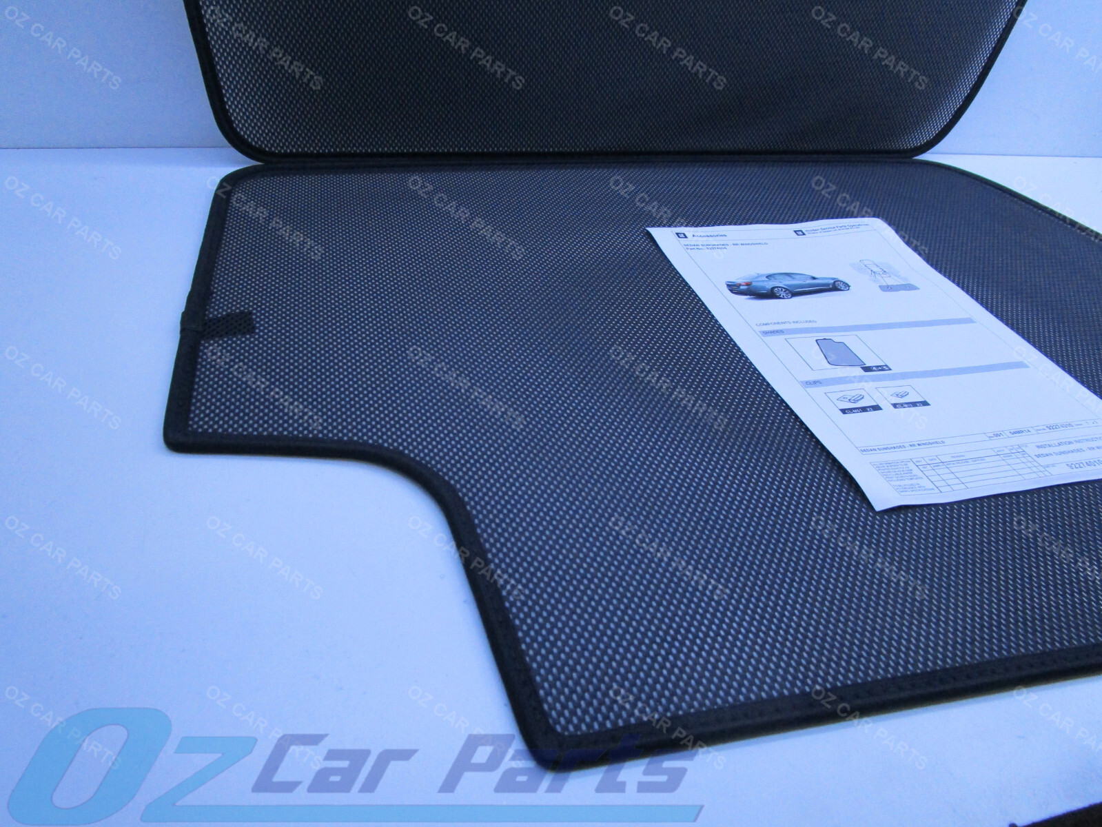 GENUINE Rear Windscreen Sun Shade FOR HOLDEN COMMODORE VE BERLINA SEDAN ...