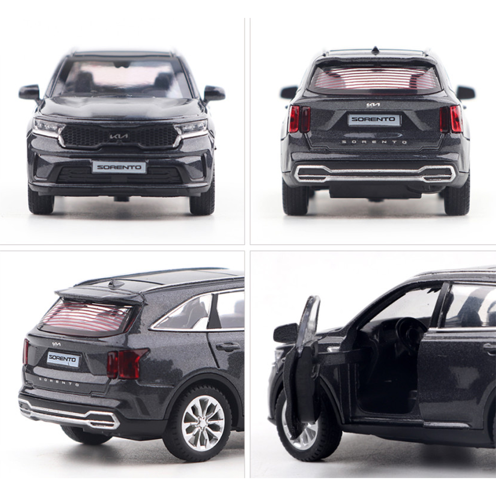 KIA Motor Car [All Life Sorento MQ4] Diecast 1:38 Scale Miniature ...