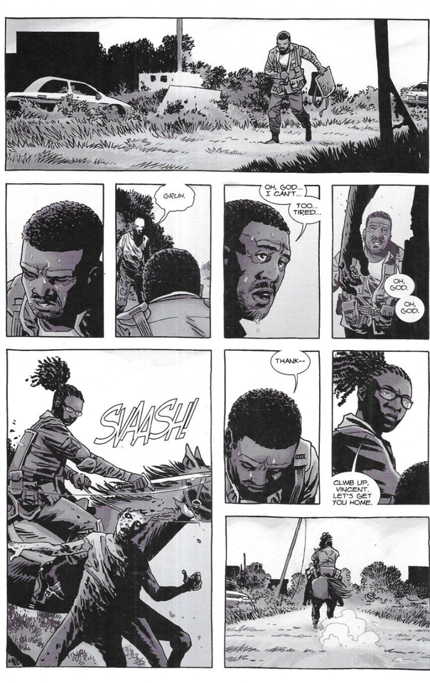 Walking Dead Comic 160 Cover B Arthur Adams Variant 2016 Kirkman Adlard ...