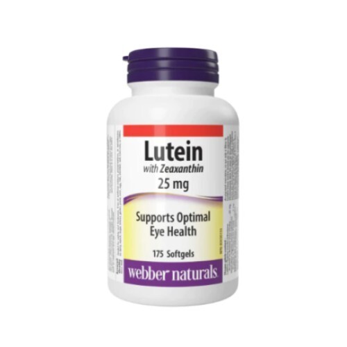 Webber Naturals Lutein 25 mg with 5mg of Zeaxanthin - 175 softgels | eBay